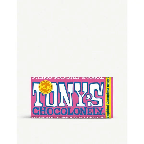 TONY'S White Raspberry Popping Candy Chocolate 180g - One-color