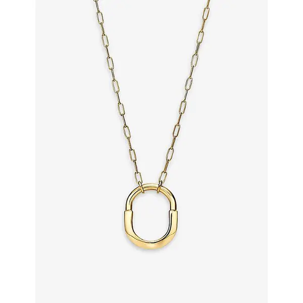 Tiffany & Co. Lock 18ct Pendant Necklace - Yellow Gold