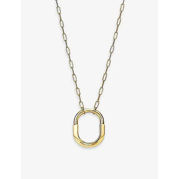 Tiffany & Co. Lock 18ct Pendant Necklace