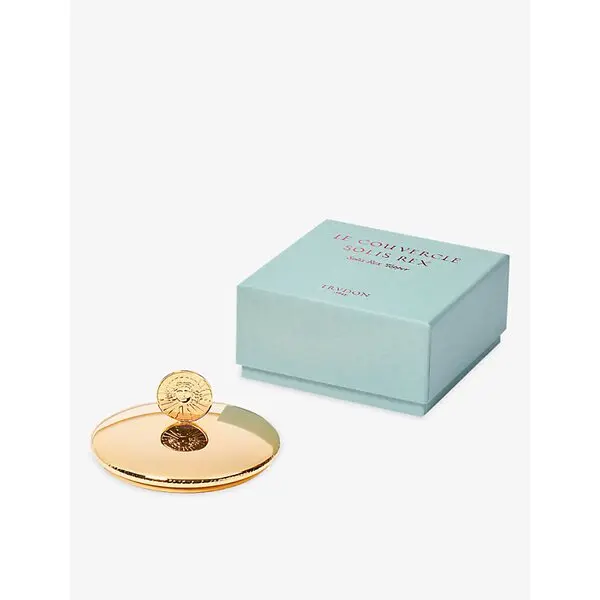 TRUDON Classic Solis Rex Brass Candle Topper - One-color