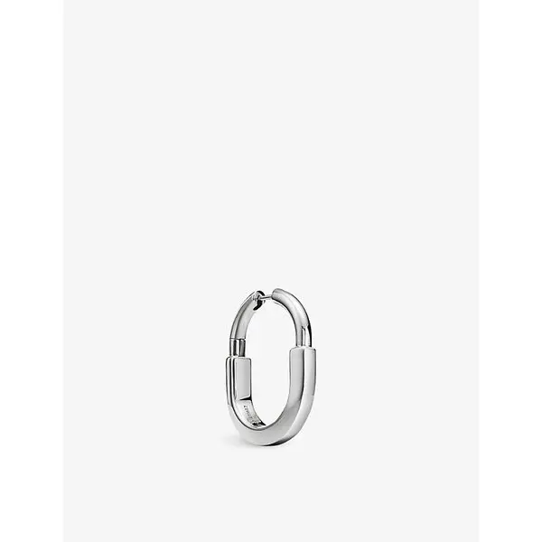 Tiffany & Co. Lock Medium Hoop Earrings