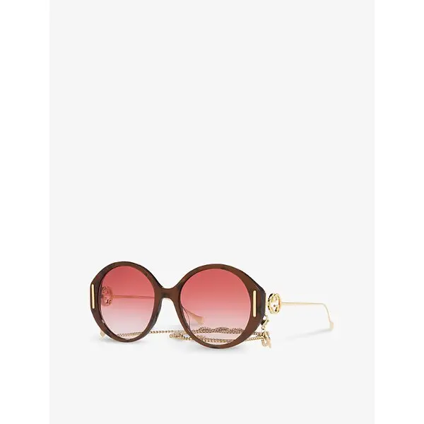 Gucci Gg1202s Round-frame Sunglasses