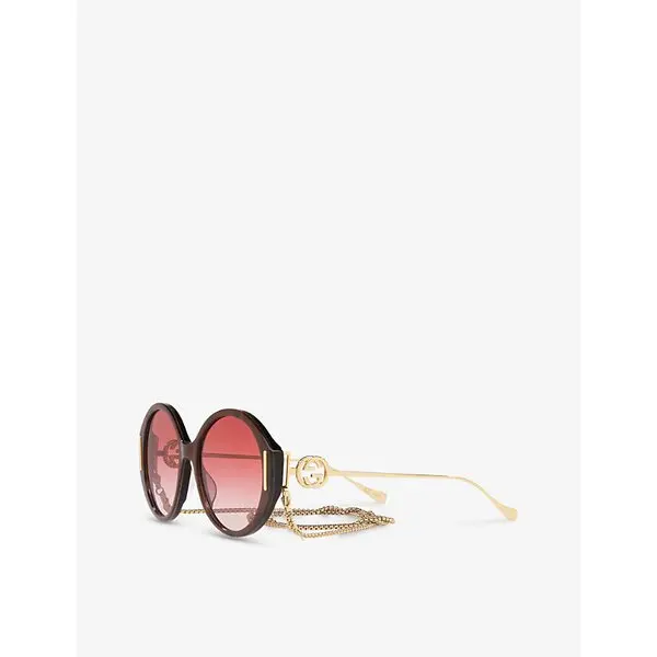 Gucci Gg1202s Round-frame Sunglasses
