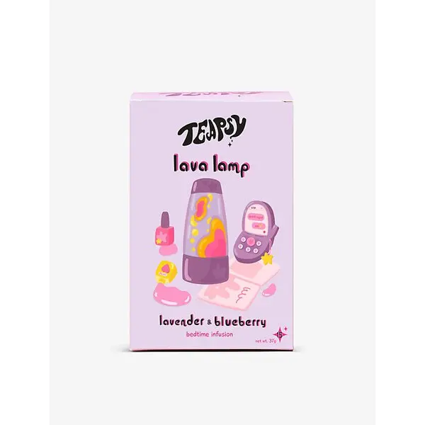 TEAPSY Lava Lamp Flavoured Tea Box Of 15 - One-color