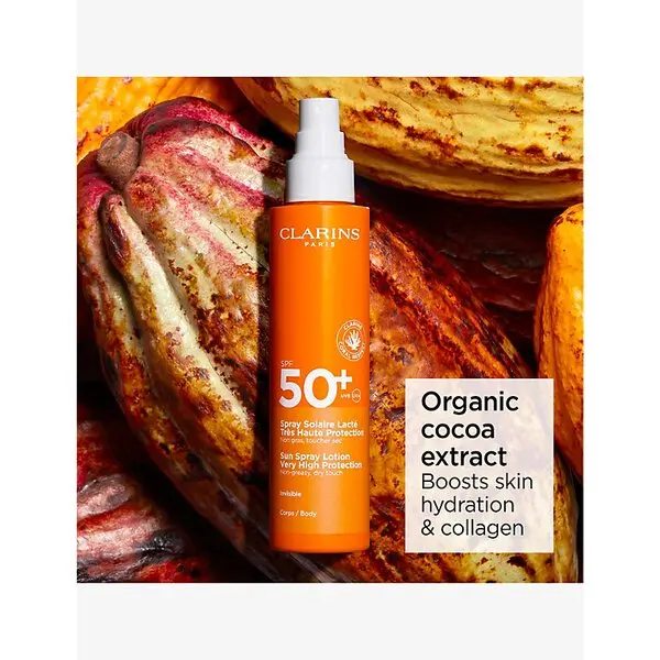 Clarins Sun Spray Lotion Very High-protection Sunscreen Spf 50