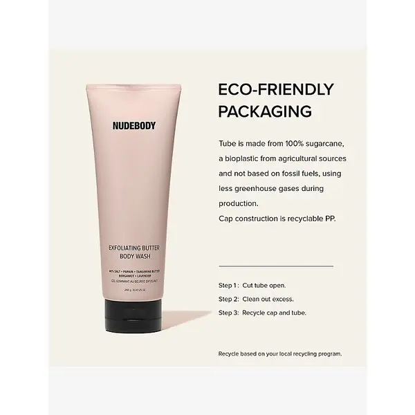 NUDESTIX Exfoliating Butter Body Wash 240g