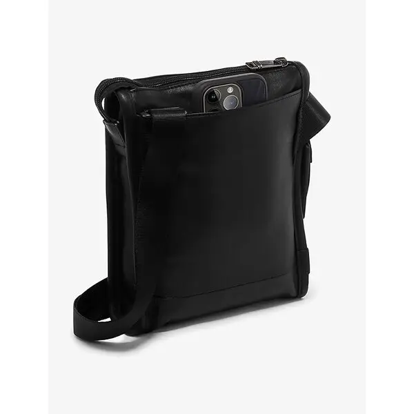 Tumi Alpha 3 Small Leather Cross-body Bag