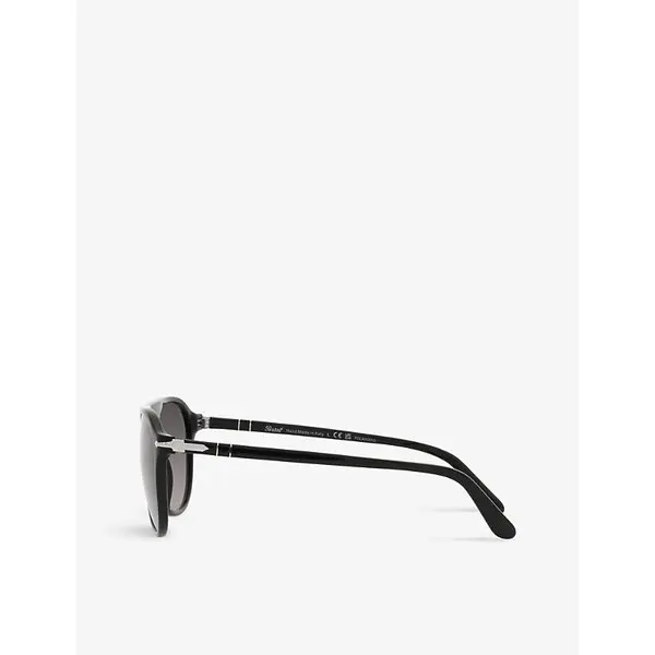 Persol Aviator-frame Sunglasses - Black