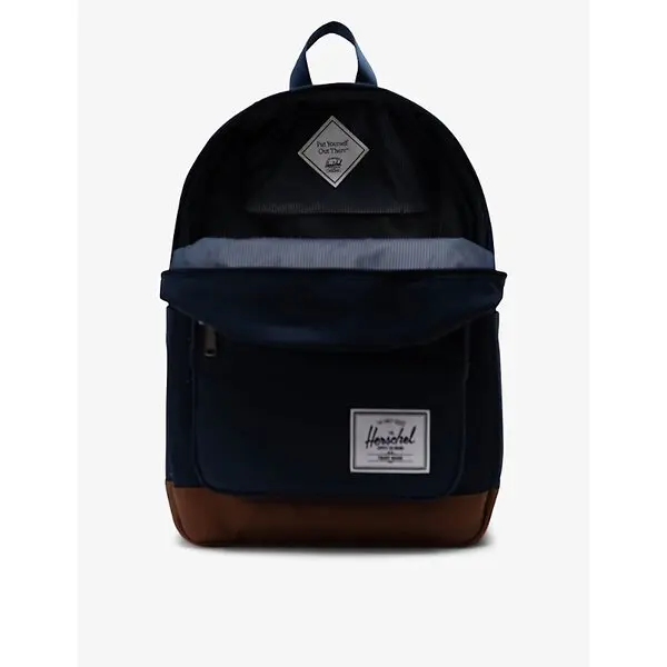 Herschel Supply Co. Pop Quiz Woven Backpack - Navy/tan