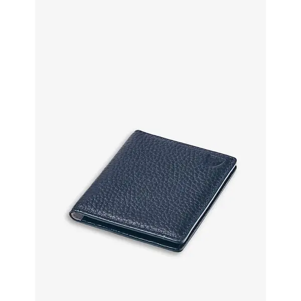 ASPINAL OF LONDON Travel Logo-embellished Leather Card Holder