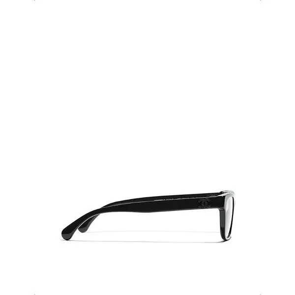 Chanel Rectangle Eyeglasses - Black