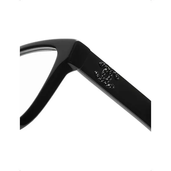 Chanel Rectangle Eyeglasses - Black