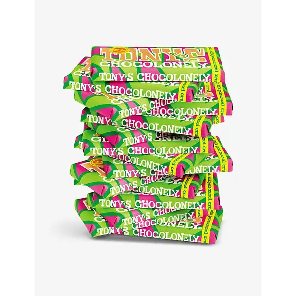 TONY'S Chocolonely Milk Chocolate Pecan Caramel Bar 180g
