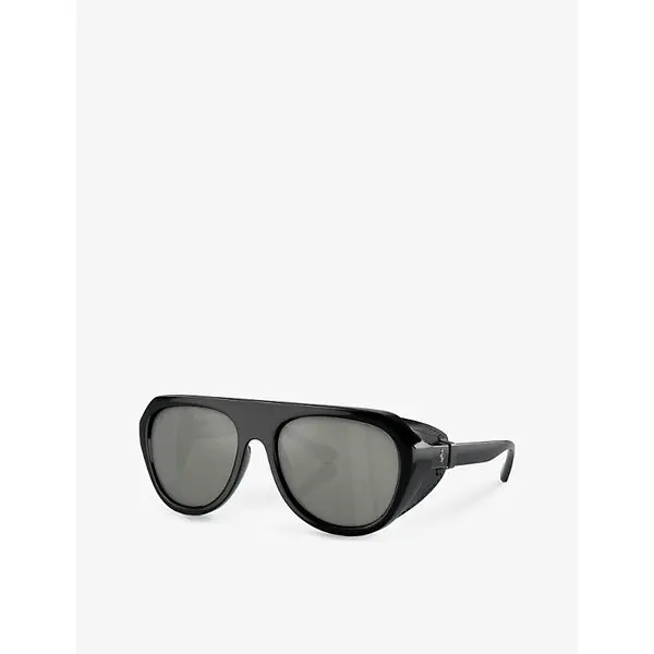 FERRARI Pilot Sunglasses - Black