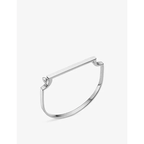 Monica Vinader Signature Bangle - Sterling Silver