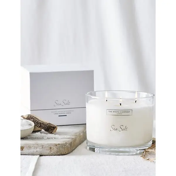 THE WHITE COMPANY Sea Salt Large Scented Candle 770g