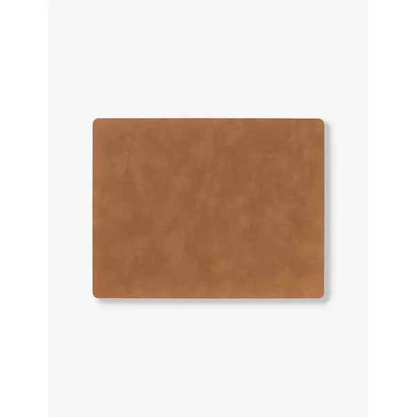 LIND DNA Square Leather Table Mat - One-color