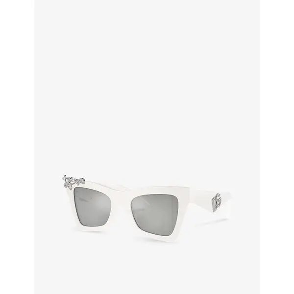 Dolce & Gabbana Dg4434 Cat-eye Frame Acetate Sunglasses