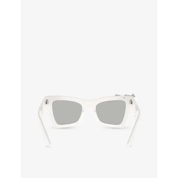 Dolce & Gabbana Dg4434 Cat-eye Frame Acetate Sunglasses