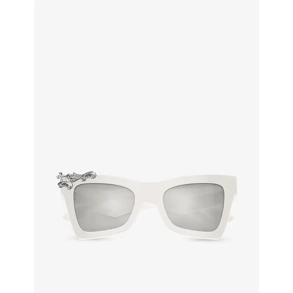 Dolce & Gabbana Dg4434 Cat-eye Frame Acetate Sunglasses