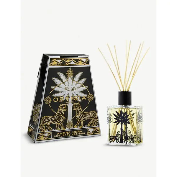 ORTIGIA SICILIA Amber Nera Perfume Diffuser 100ml - One-color