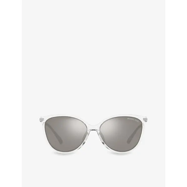 Michael Kors Dupont Cat Eye Sunglasses - Clear