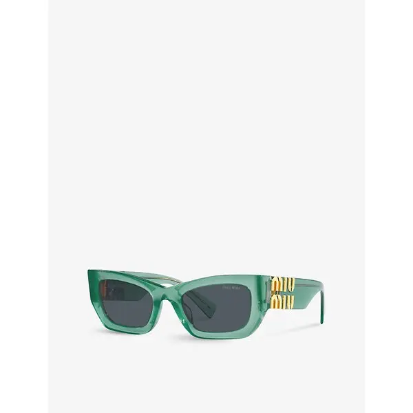Miu Miu Rectangle-frame Sunglasses