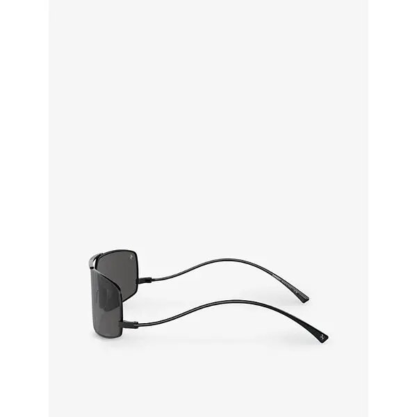 FERRARI Fh1008 Irregular-frame Sunglasses - Black