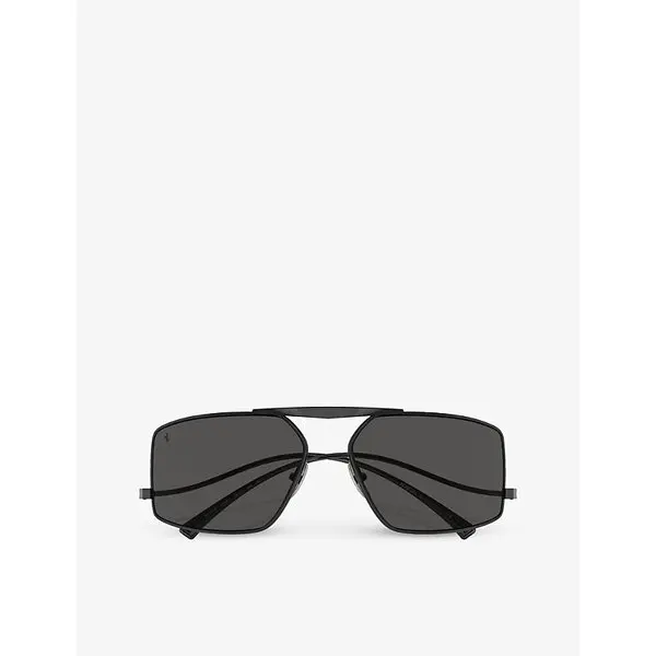 FERRARI Fh1008 Irregular-frame Sunglasses - Black