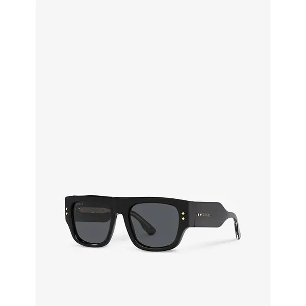 Gucci Gg1262s Rectangle-frame Sunglasses
