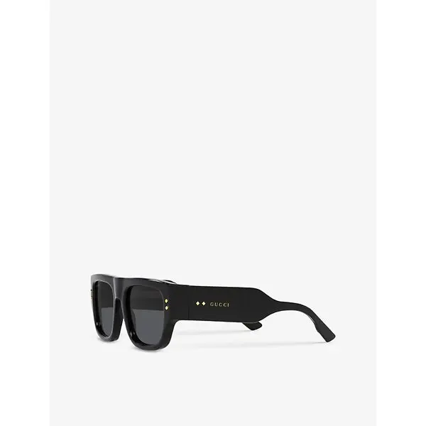 Gucci Gg1262s Rectangle-frame Sunglasses