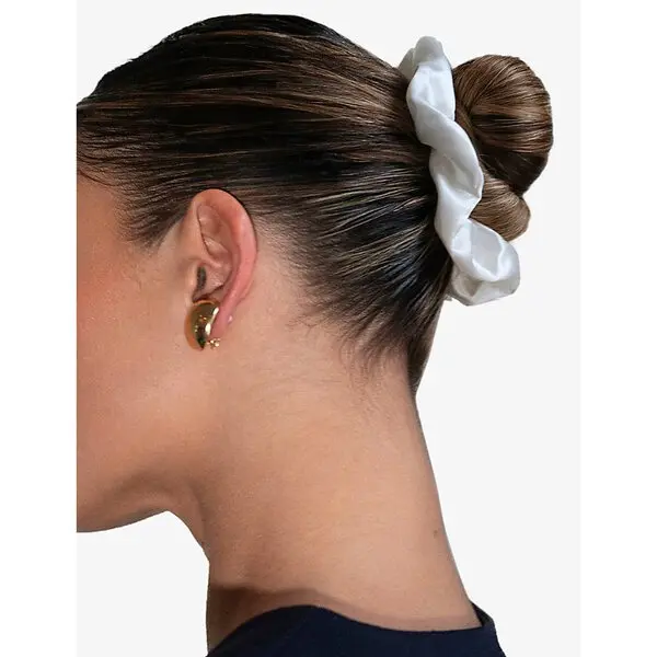 MINIMALISTA The Hya Large Mulberry-silk Scrunchie Pack Of Three - One-color