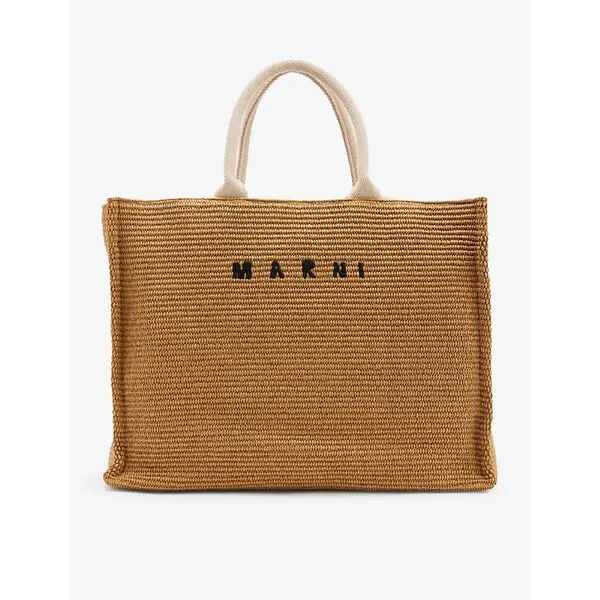Marni Straw Tote Bag