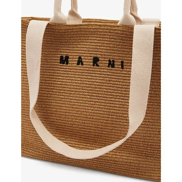 Marni Straw Tote Bag
