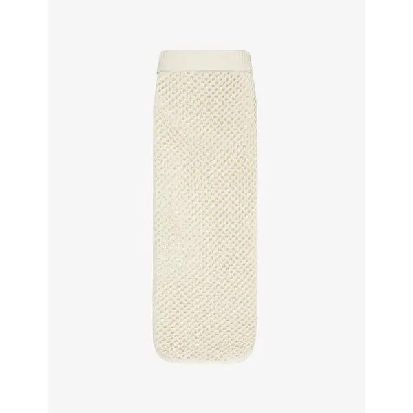 Monday Swimwear Cotton-blend Maxi Skirt
