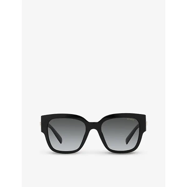 Versace Ve4437u Pillow-frame Sunglasses - Black