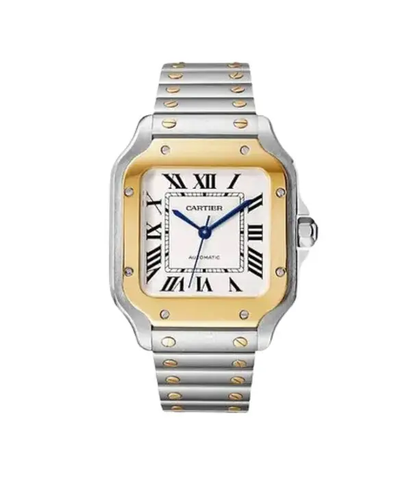 CARTIER Santos De Watch - Yellow Gold & Steel