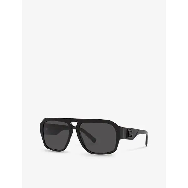 Dolce & Gabbana Dg4403 Pilot-frame Sunglasses