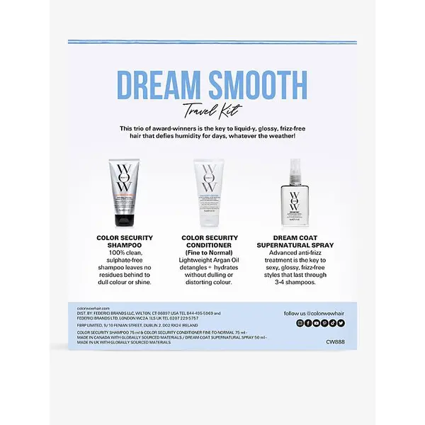 COLOR WOW Dream Smooth Travel Kit