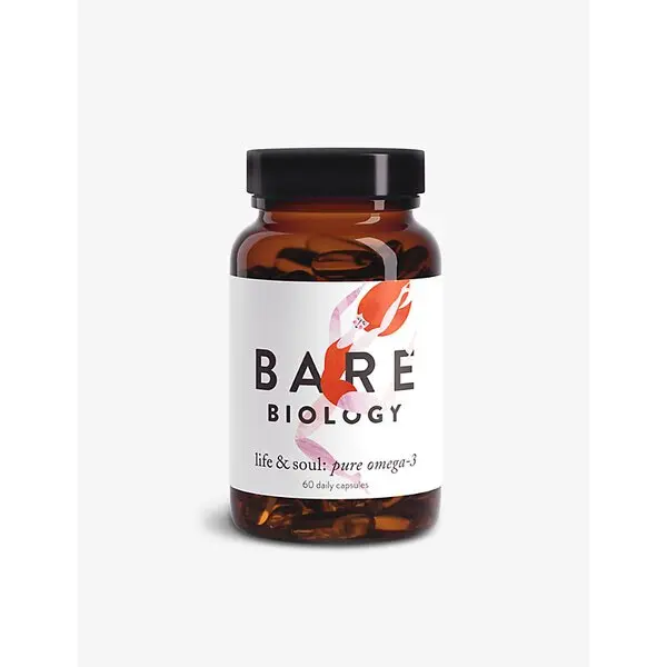 BARE BIOLOGY Life & Soul Omega-3 Capsules 60 Supplements