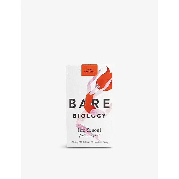 BARE BIOLOGY Life & Soul Omega-3 Capsules 60 Supplements