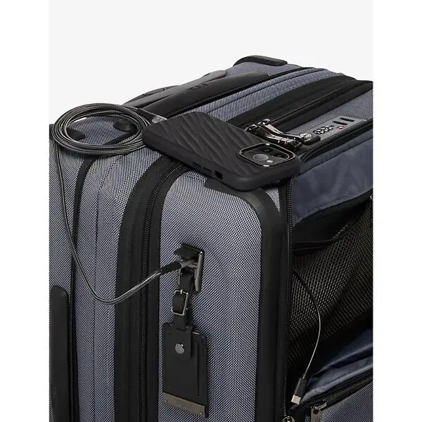Tumi Alpha Continental Dual-access Woven Suitcase - Meteor Grey