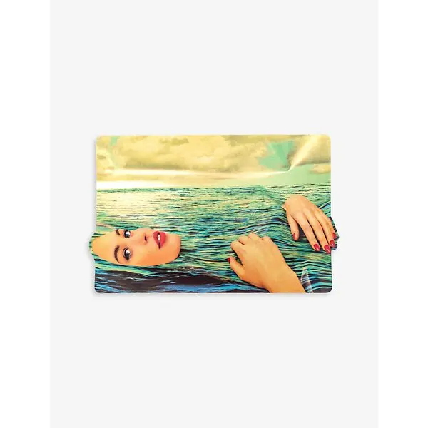 SELETTI Wears Toiletpaper Seagirl Cork Place Mat - One-color