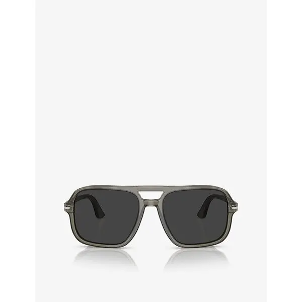 Persol Po3328s Pilot Sunglasses - Grey