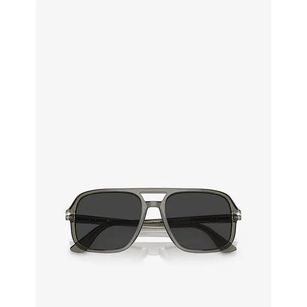 Persol Po3328s Pilot Sunglasses - Grey