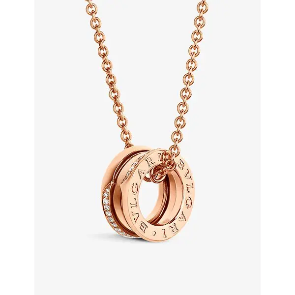 BVLGARI B.zero1 18ct Rose-gold Necklace - Rose Gold
