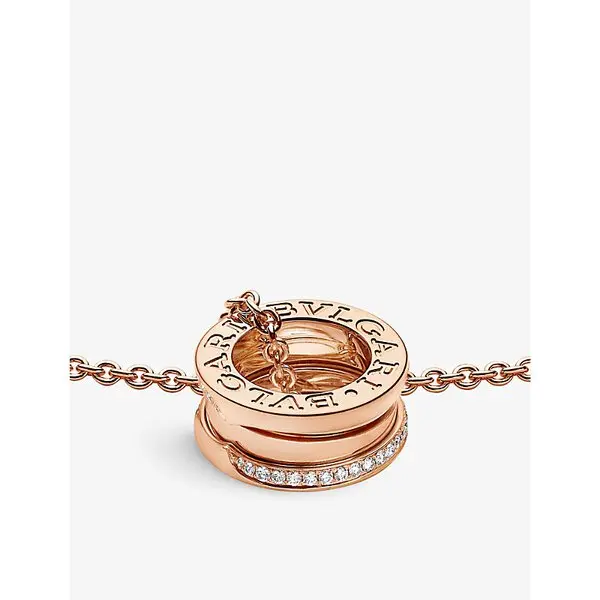 BVLGARI B.zero1 18ct Rose-gold Necklace - Rose Gold