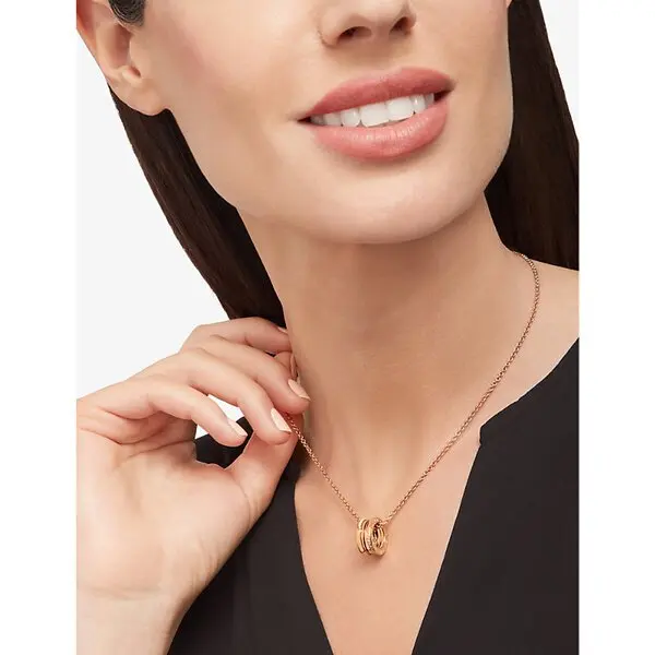 BVLGARI B.zero1 18ct Rose-gold Necklace - Rose Gold