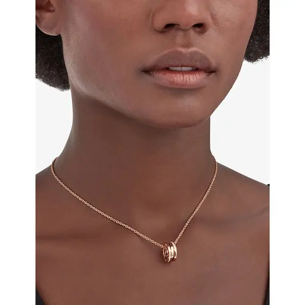 BVLGARI B.zero1 18ct Rose-gold Necklace - Rose Gold