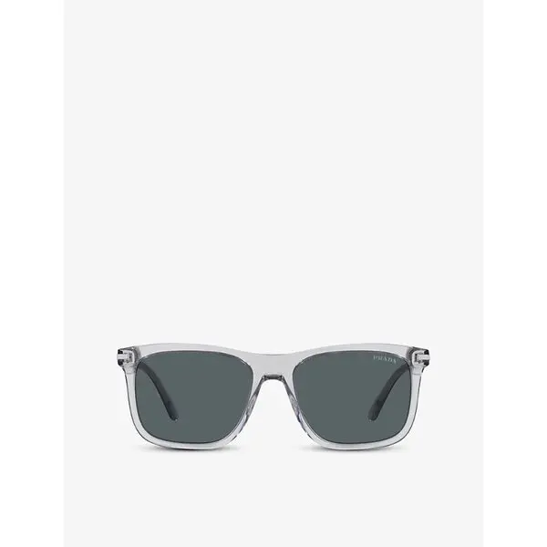Prada Pr 18ws Square-frame Sunglasses - Grey